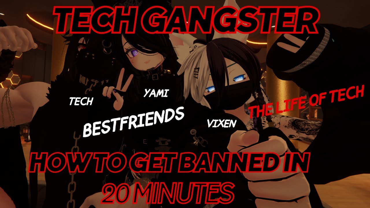 Tech Gangster | How to get banned in 20 minutes in VRChat - YouTube