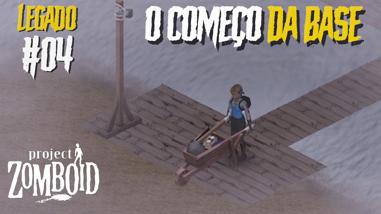 Recebemos ajuda de um Helicóptero e Construi uma Nova Ferramenta - Legado #04 Project Zomboid PT ...