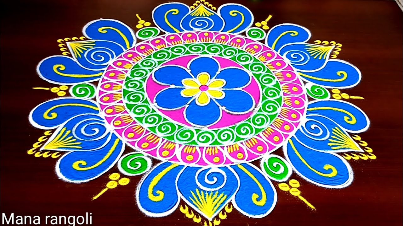 Sankranthi Chukkala Muggulu/Sankranthi Muggulu Designs/Sankranthi ...