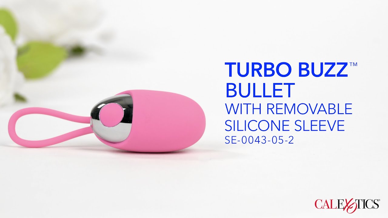 CalExotics Turbo Buzz™ Bullet with Removable Silicone Sleeve - YouTube