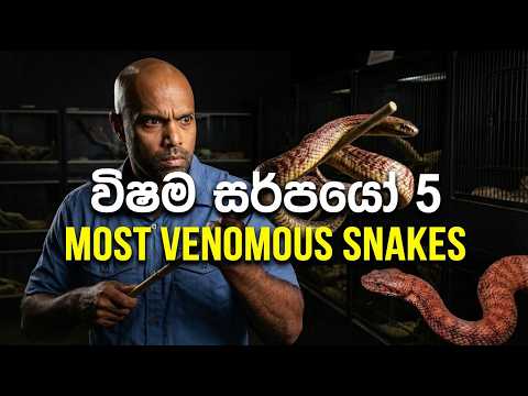 ලෝකයේ විෂම සර්පයන් සමග | Most venomous snakes - YouTube