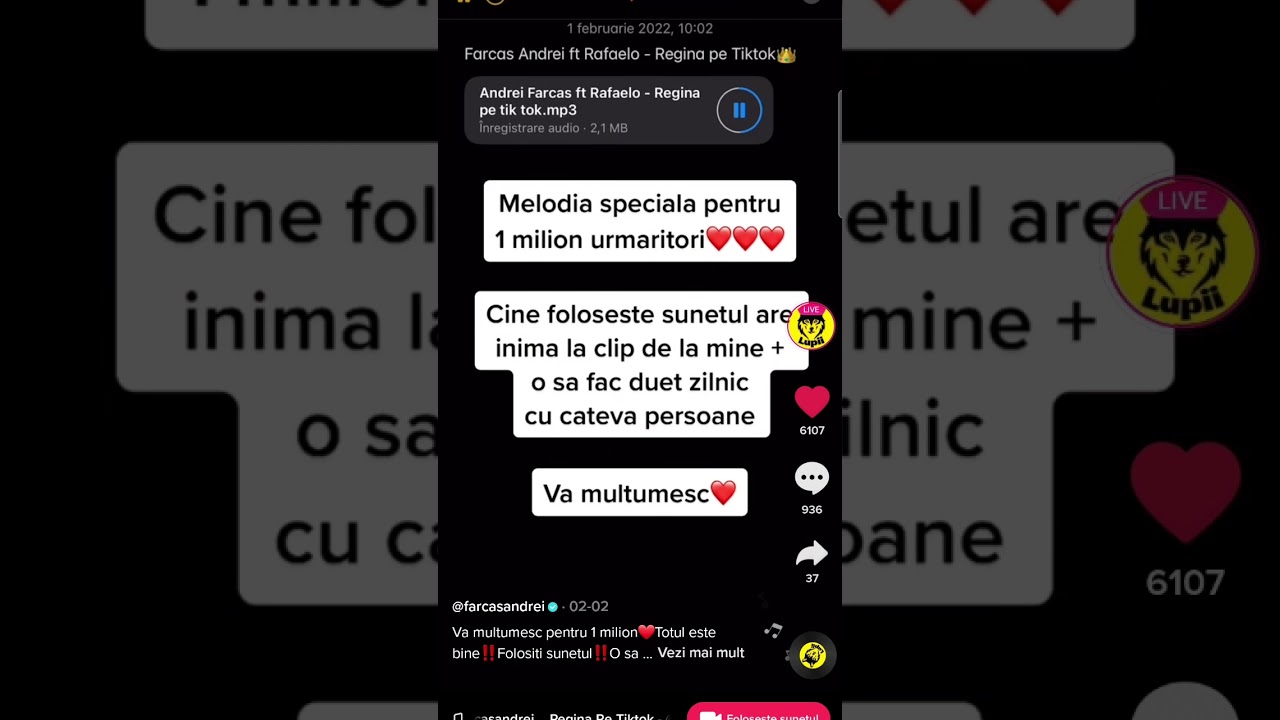 Farcas Andrei| pe tik tok e regina (Official Video) - YouTube