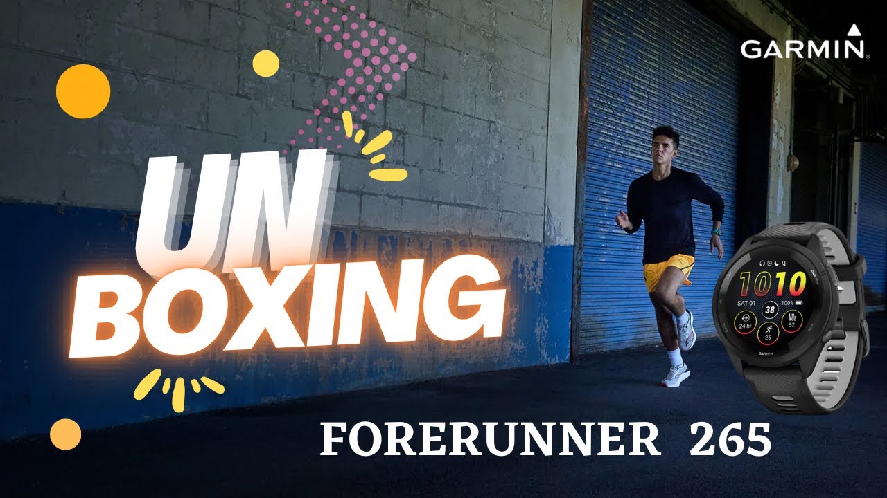 GARMIN FORERUNNER 265 UNBOXING! RAJITH RATHIYAPPAN | GARMIN - YouTube