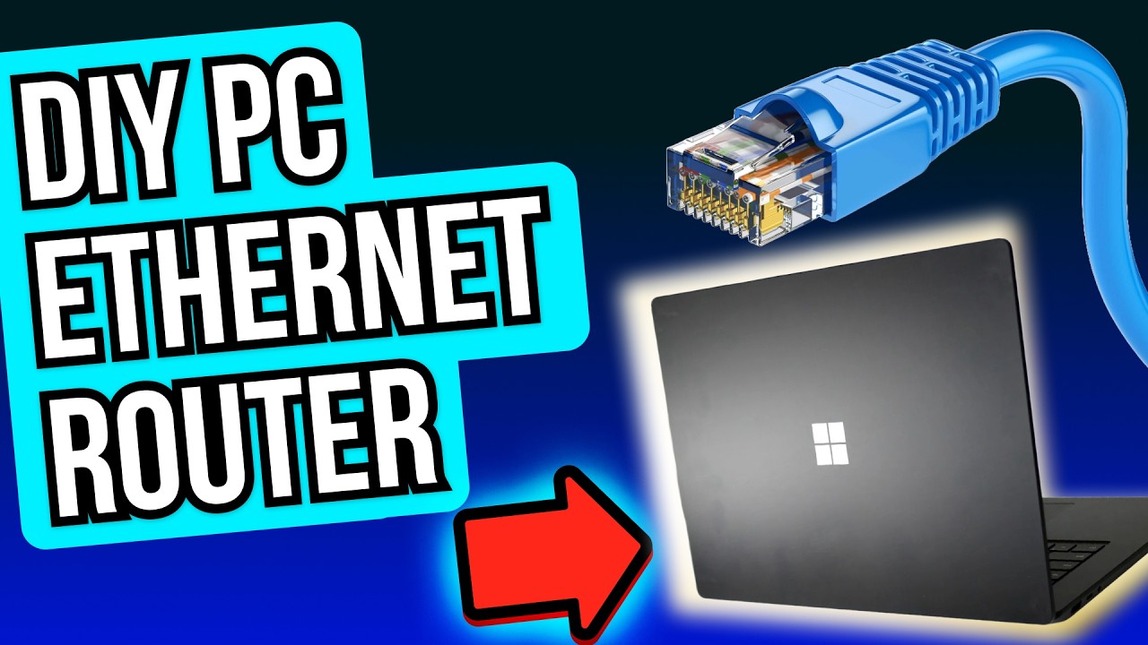 How to Turn Windows PC into Ethernet Bonding Router - YouTube