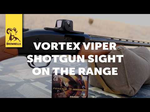 Vortex Viper Schrotflintenvisier auf dem Schießstand
