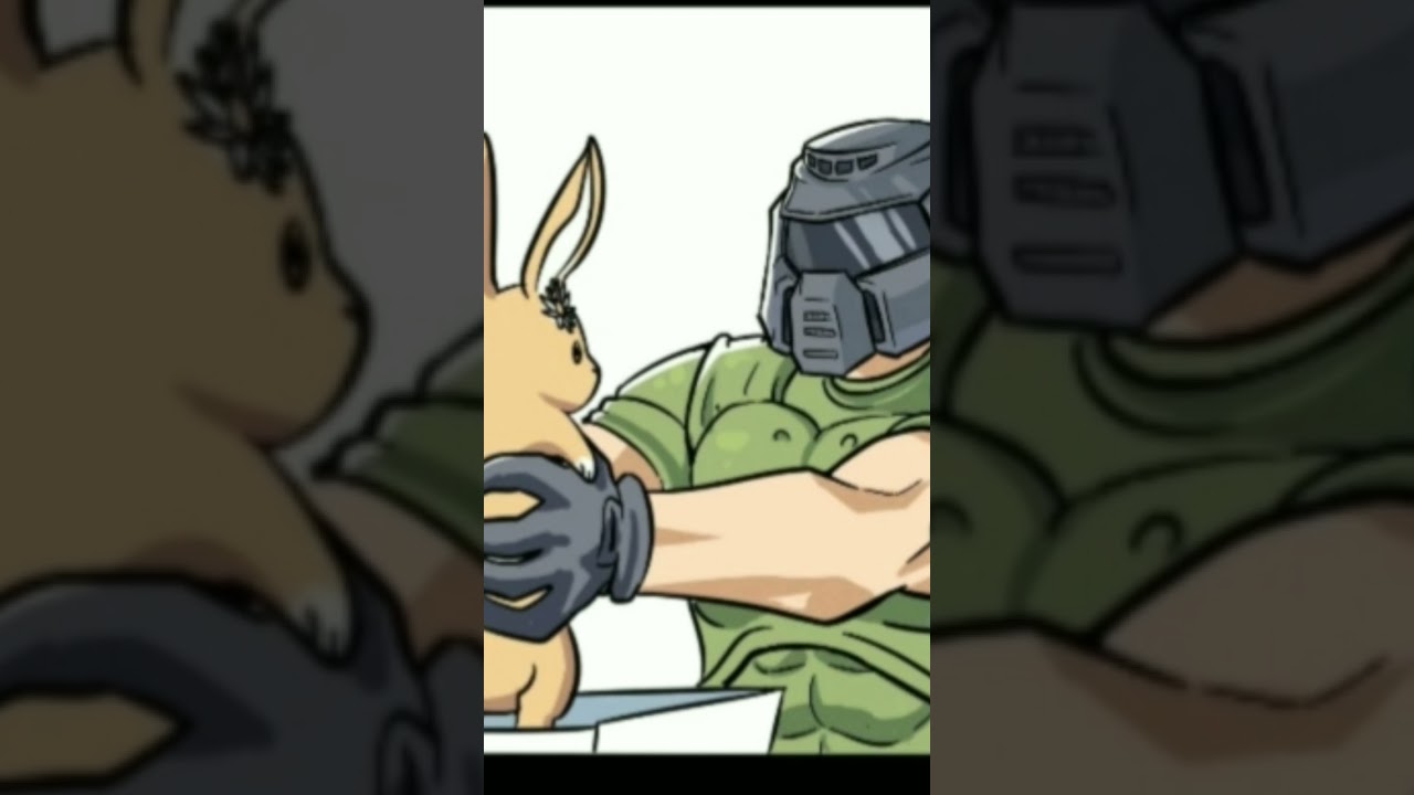 Doomguy Got His Pet Rabbit.😌 - YouTube