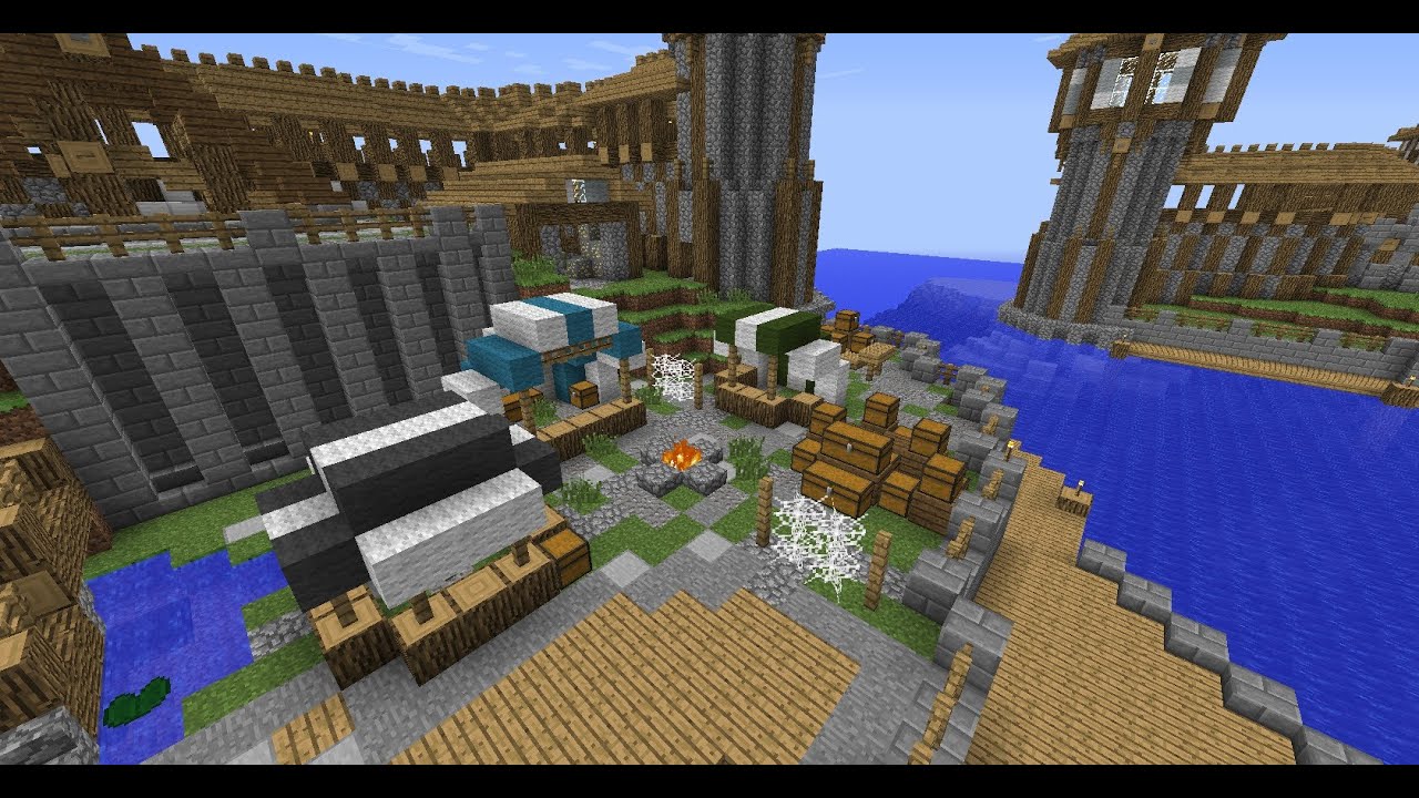 Medieval Market Square Tutorial - YouTube