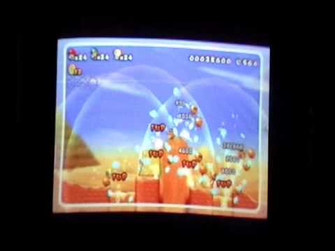 Super Mario bros wii infinite 1 ups - YouTube