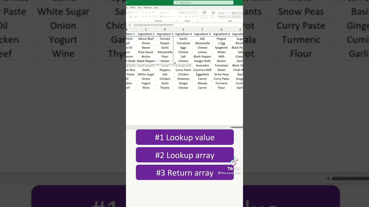 Excel Return Multiple Value Using Xlookup YouTube Excel Return Multiple Value Using Xlookup YouTube