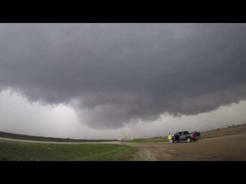 Severe storm near Secor, IL - 4.10.2017 - 8X speed
