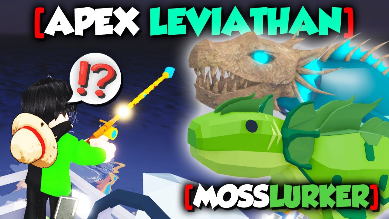 como conseguir APEX LEVIATHAN & MOSSLURKER en FISCH ROBLOX - YouTube
