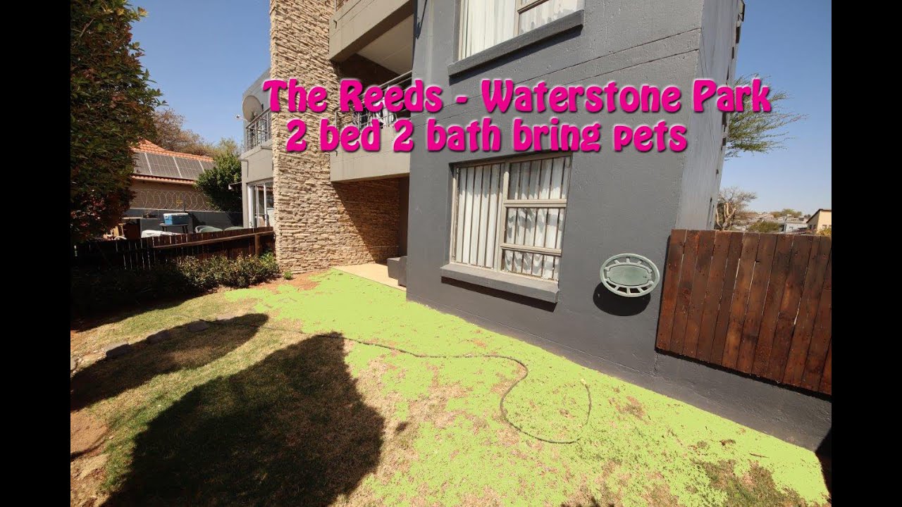 Movie The Reeds Waterstone Park 2 bed 2 bath garden - YouTube