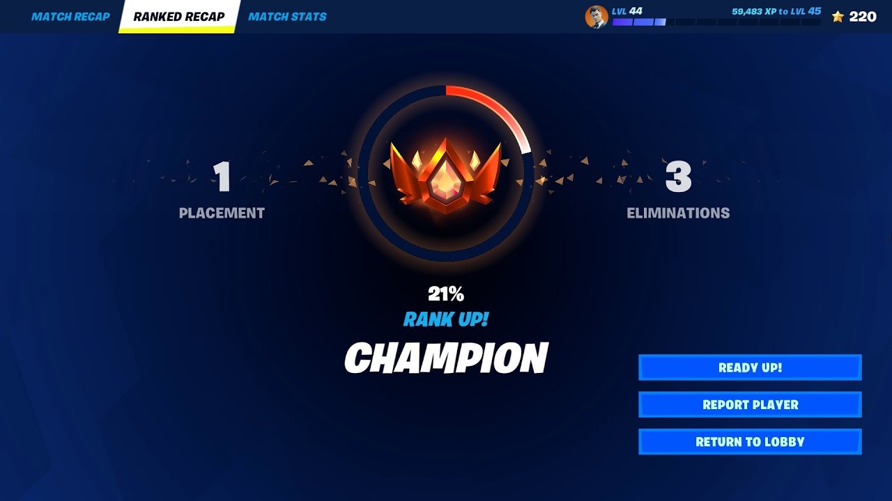 Ranking up to become a CHAMPION in Fortnite Chapter 5! - YouTube