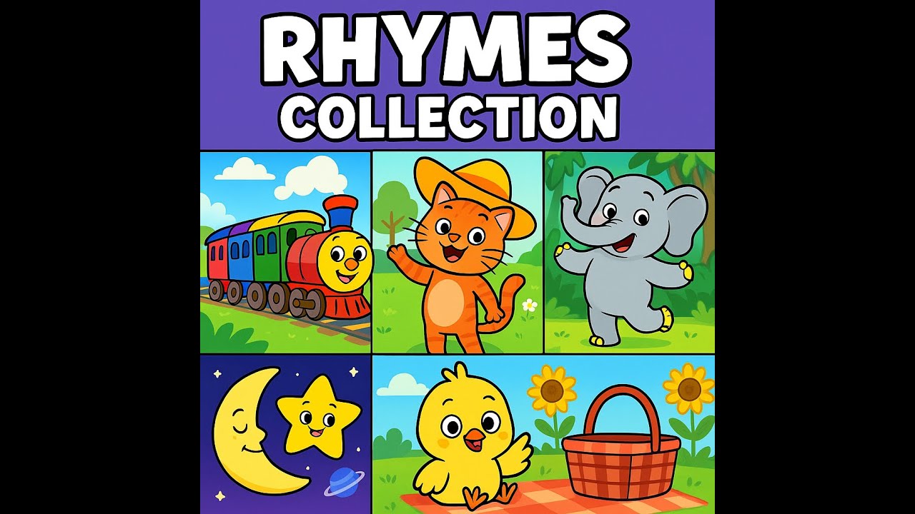 🎵 Rhymes Collection for Kids | few Minutes of Fun Nursery Rhymes ...