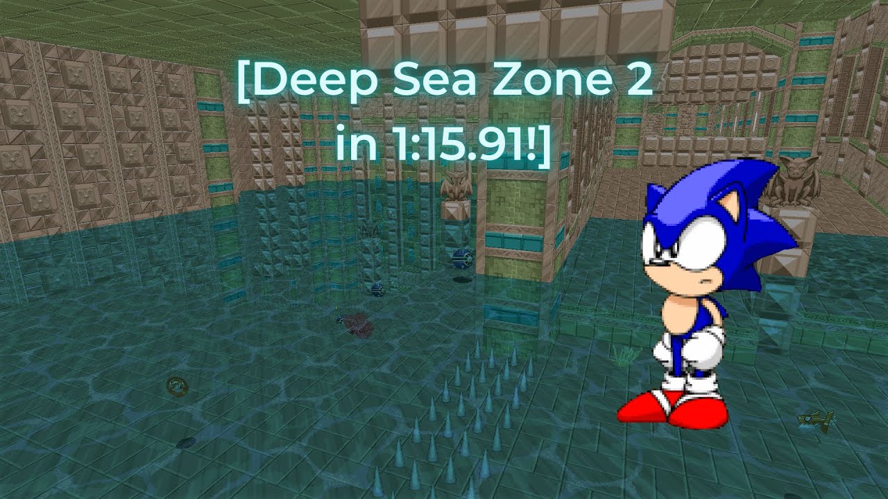 SRB2: Deep Sea Zone 2 Sonic in 1:15.91! [Version 2.2.10] - YouTube