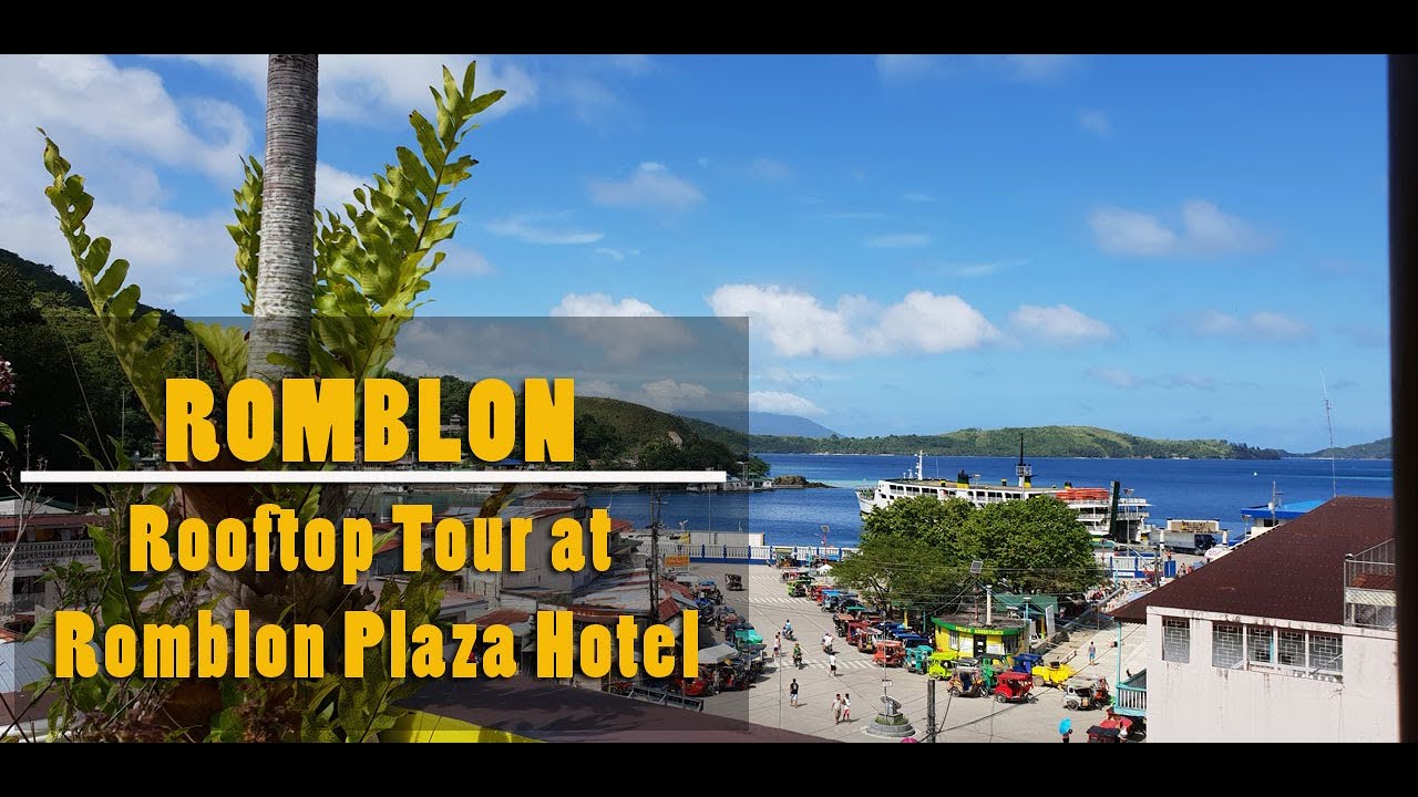 ROOFTOP TOUR AT ROMBLON PLAZA HOTEL - YouTube