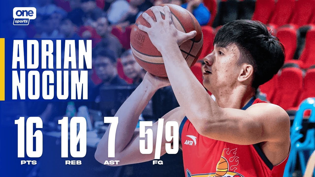 Adrian Nocum DROPS 16 PTS for Rain or Shine vs NorthPort 😤 | PBA SEASON ...