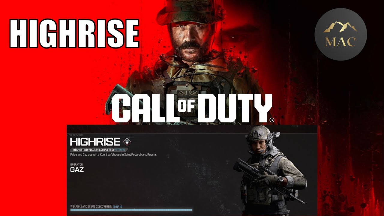 COD MWIII - Campaign Mission 10 - Highrise - YouTube