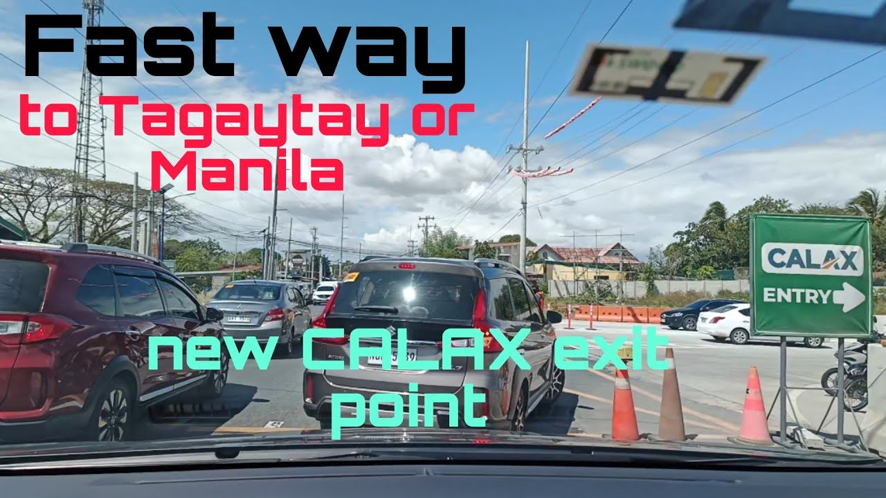Bagong exit point ng CALAX Cavite Laguna express way @byahenifrank1015 ...