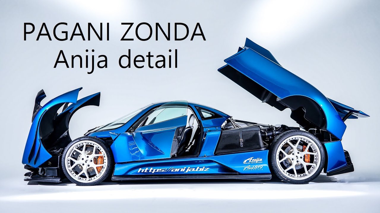 PAGANI ZONDA Anija complete detail - YouTube