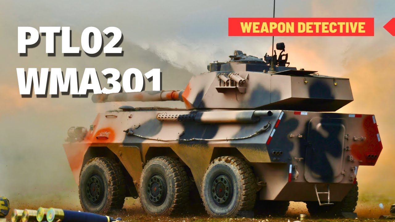 PTL02 and WMA301 Assaulter | The wheeled armoured assault vehicle that ...