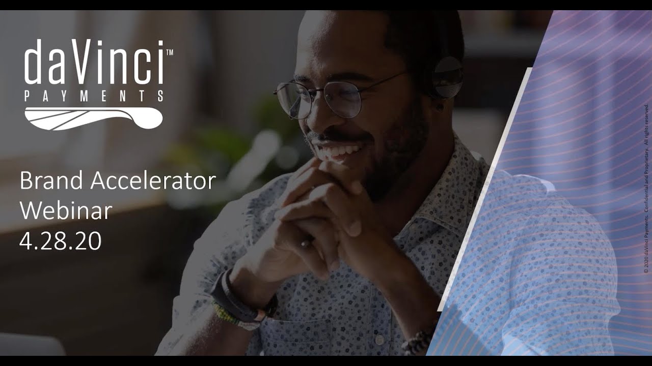Brand Accelerator Demo Webinar - daVinci Payments - YouTube
