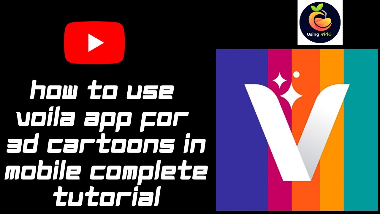 How To Use Voila App | Photo to Cartoon Face Art Editor | App To Get 3D ...