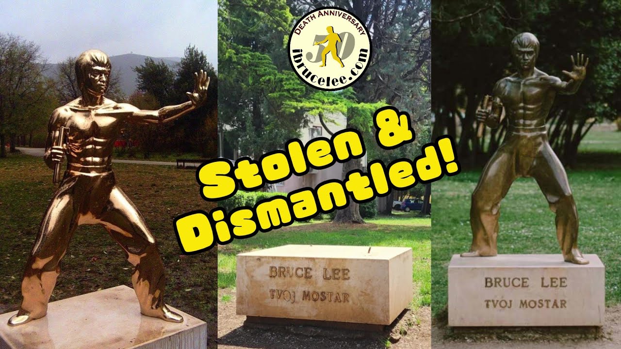 In memory of the Bruce Lee Statue in Mostar, Bosnia - YouTube