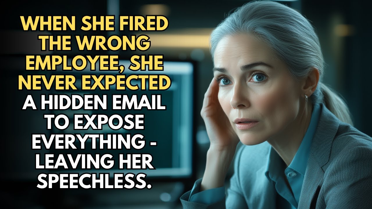 When she fired the wrong employee, she never expected a hidden email to ...