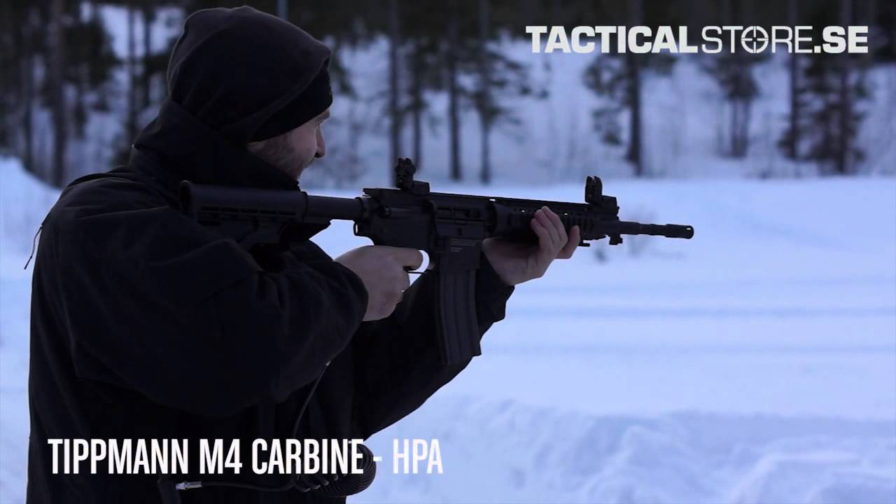 Tippmann M4 Carbine Co2 Hpa Blowback Upgraded Bunker 501