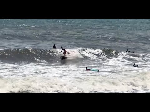 Surfing Choppy High Tide Waves/ NE Florida Report 07.16.25 - YouTube