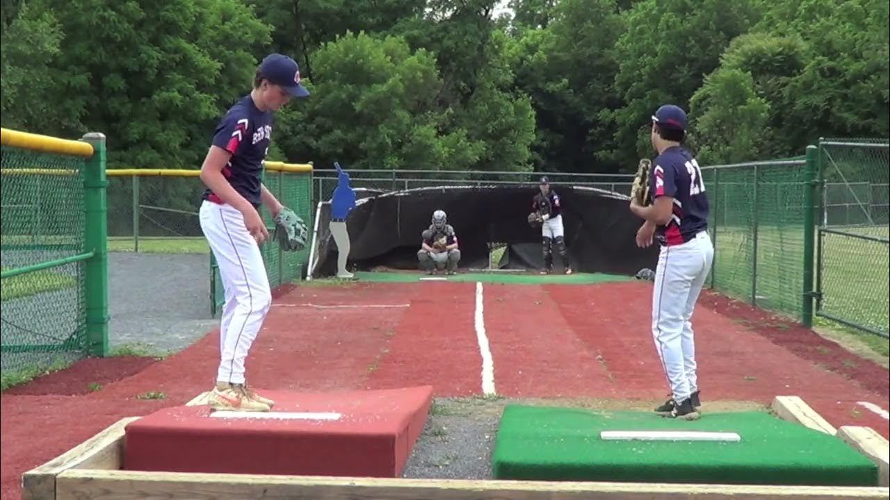 Bo White Pitching - Mid Atlantic Red Sox - Filmed June 2023 - www.PlayInSchool.com - YouTube