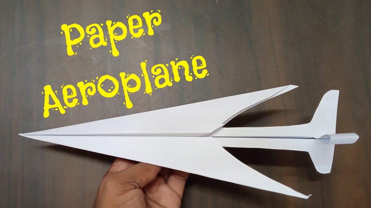Paper Aeroplane - YouTube