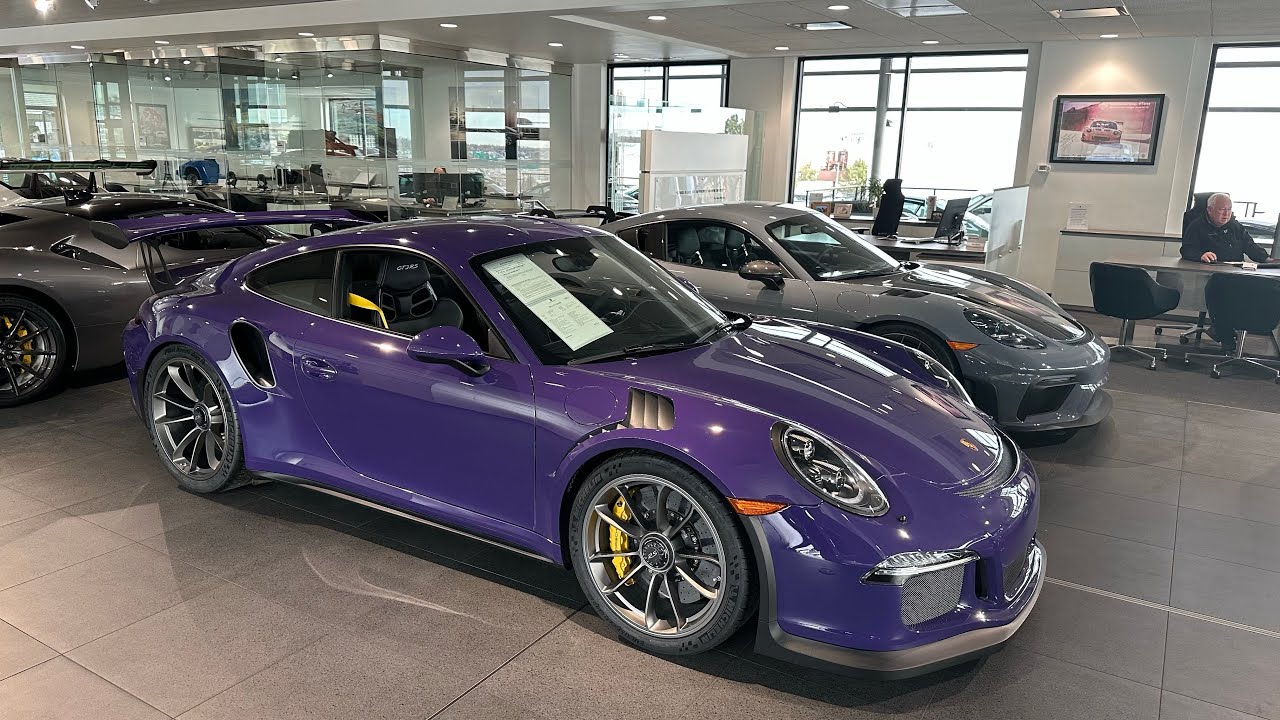 2016 GT3 RS - Ultra Violet - YouTube