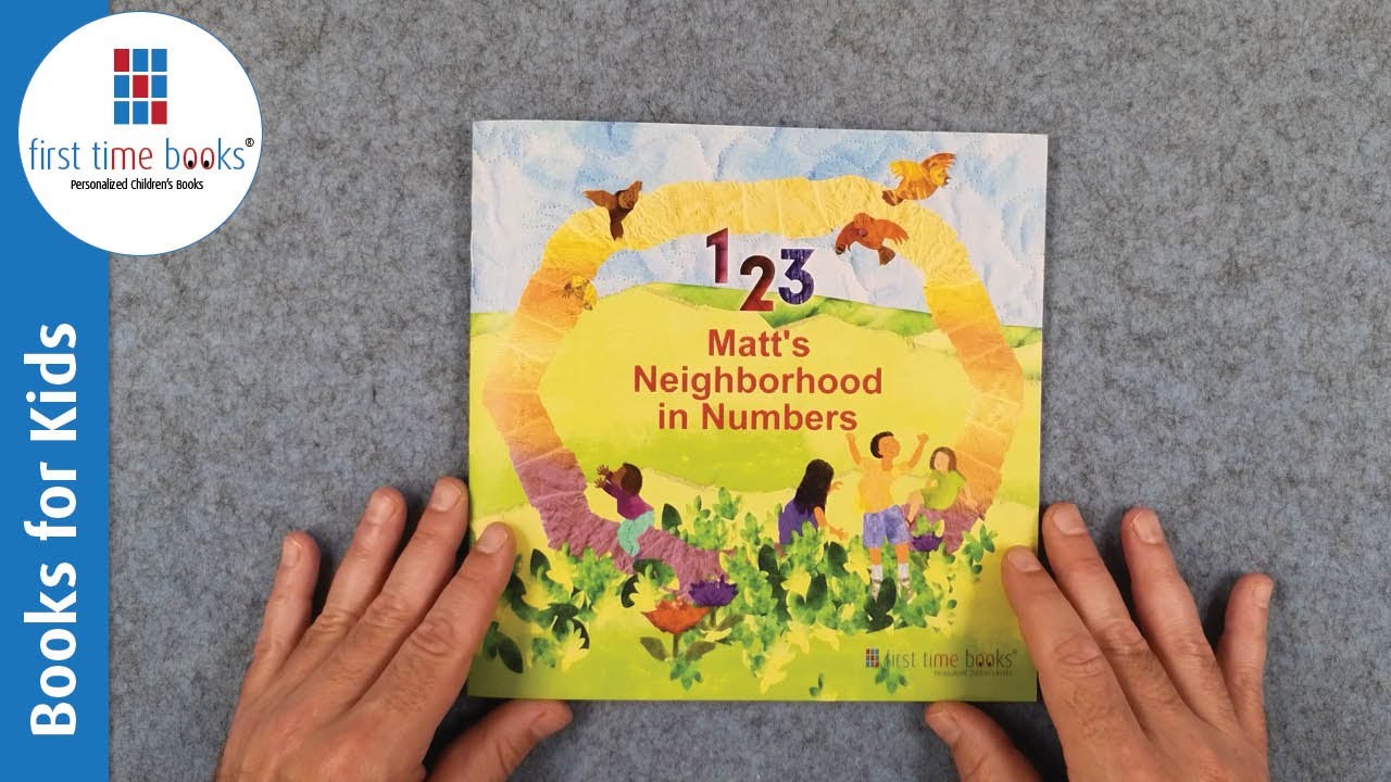 Matt's Neighborhood in Numbers - Counting 1 to 10 - Personalized ...