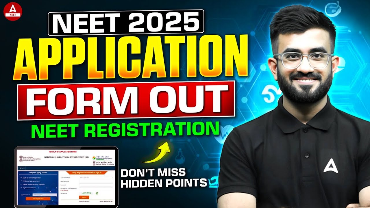 NEET 2025 Notification Out!! Official Notice by NTA | How to Fill NEET ...