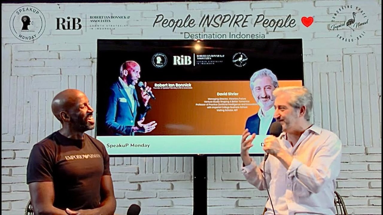 Creating & Integrating A Vision Of The Future | David Shrier | SpeakuP ...