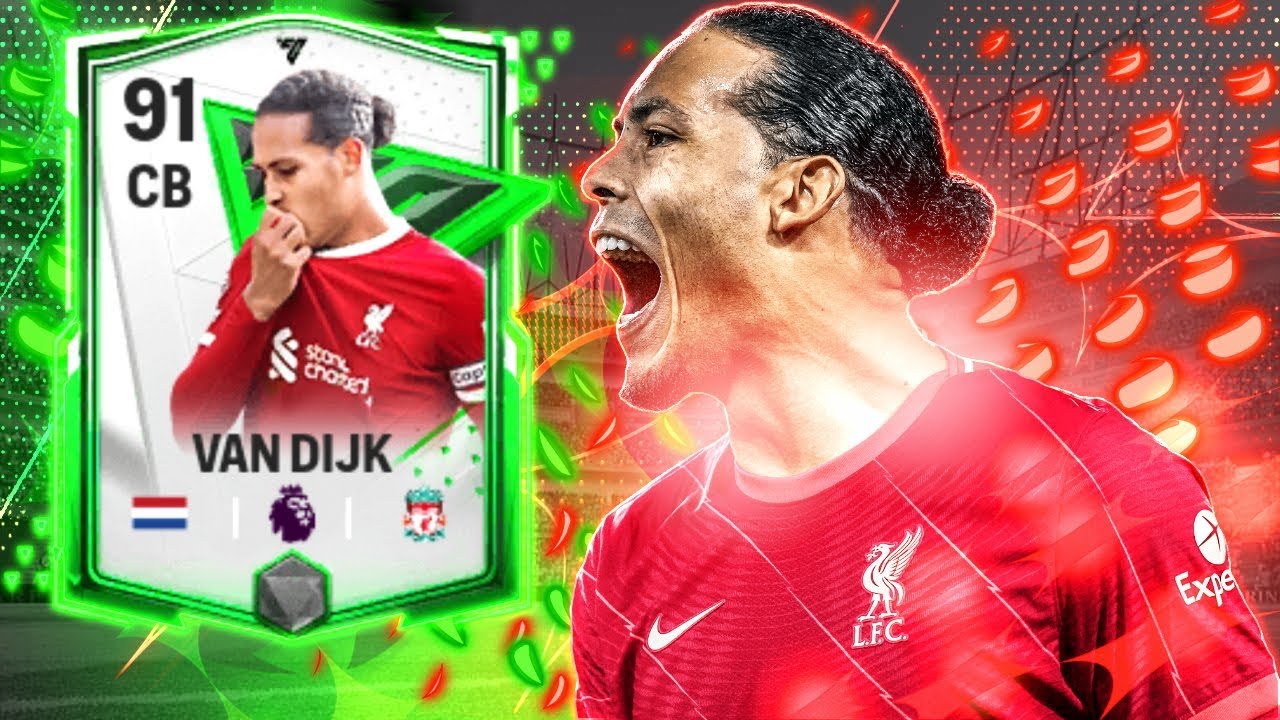 Review de "Van dijk" el mejor central del Ea Fc Mobile! 😱#fcmobile # ...