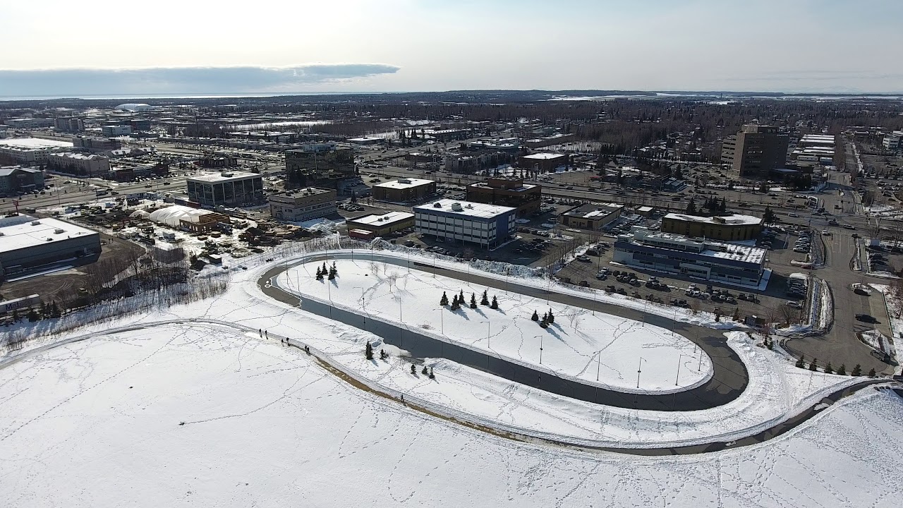 Midtown Anchorage in ALASKA(DJI Drone) - YouTube