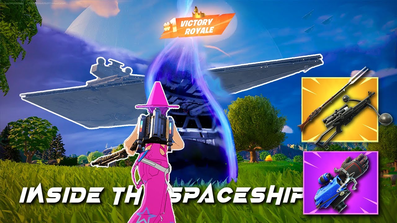 Inside The Spaceship In Fortnite Chapter 6 Season 3 Full Gameplay ...