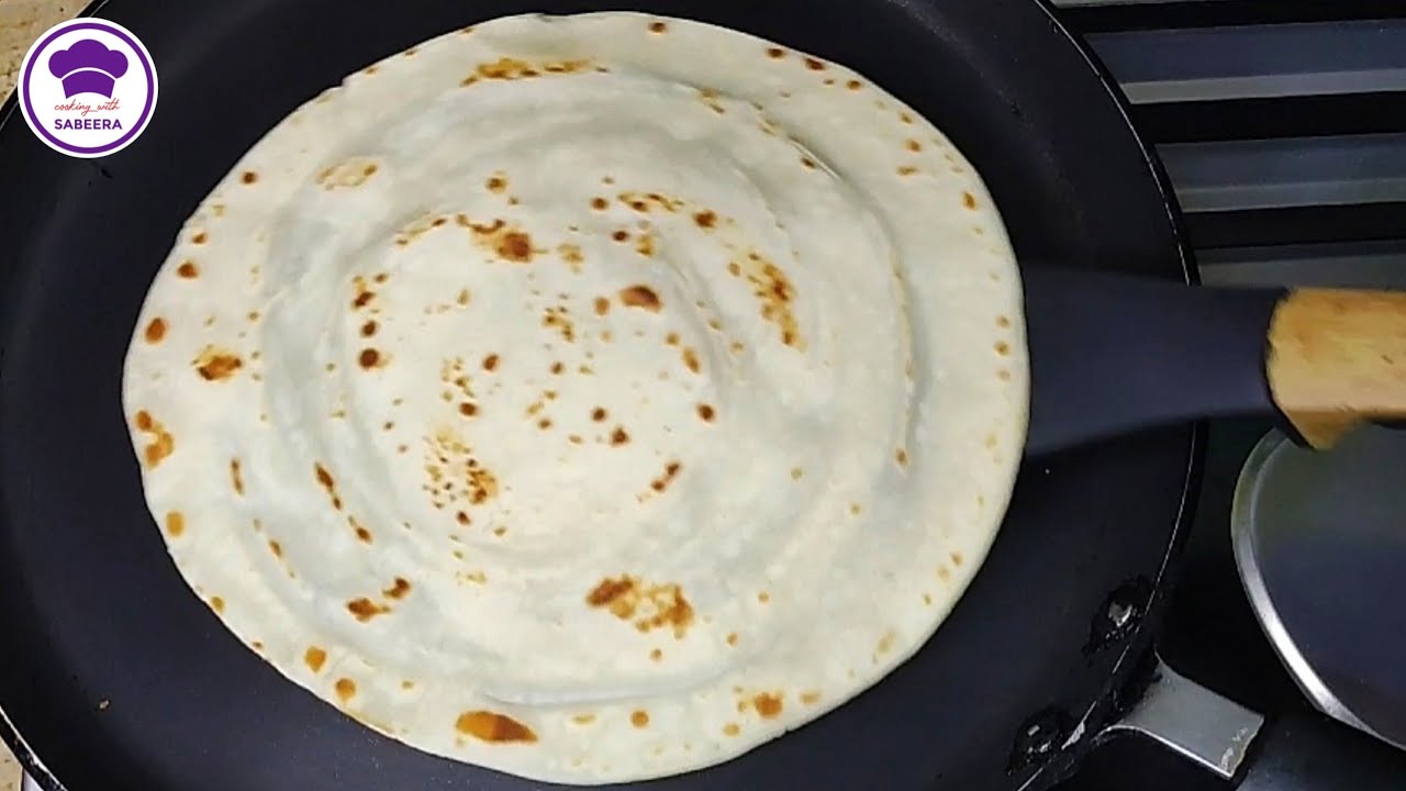 Liquid Dough Roti | Instant Roti Recipe - YouTube