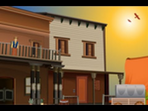 Escape Game Cowboys Quest 2 Walkthrough - 5ngames - YouTube