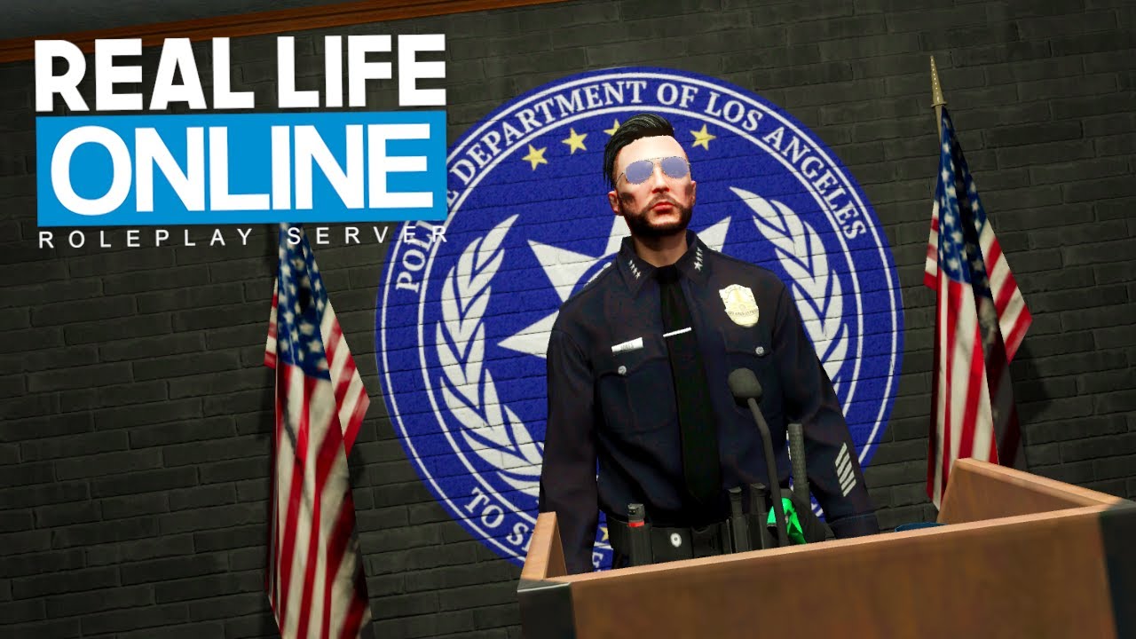 Ein ganz NORMALER TAG beim LAPD! - Real Life Online - YouTube