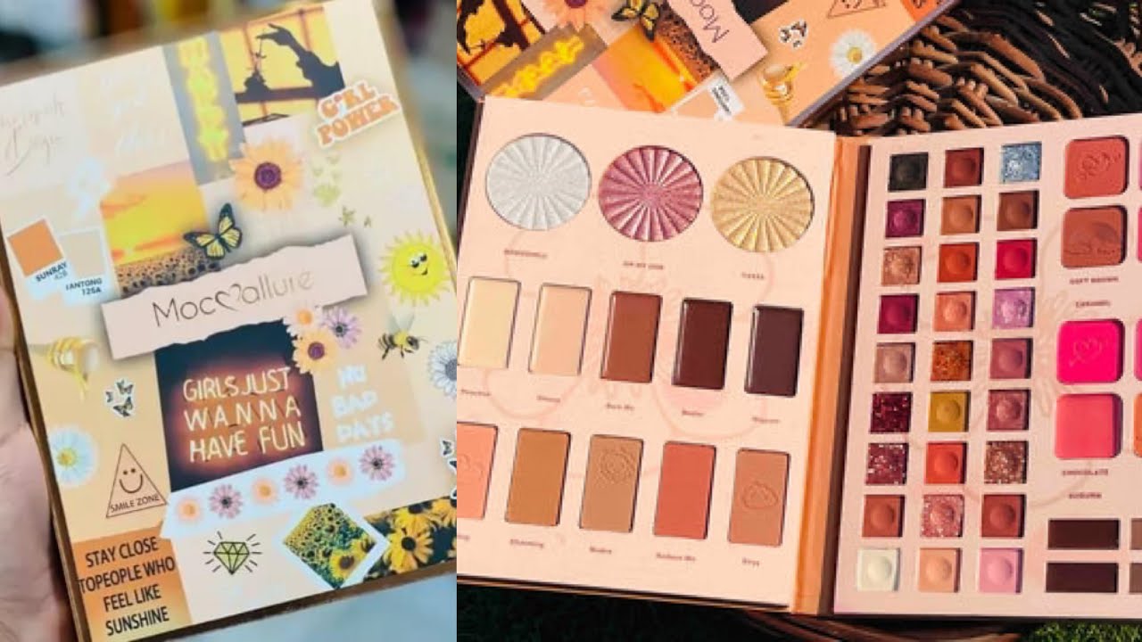 Viral makeup book honest review | mocallure 3Q- makeup book📕 | is it ...