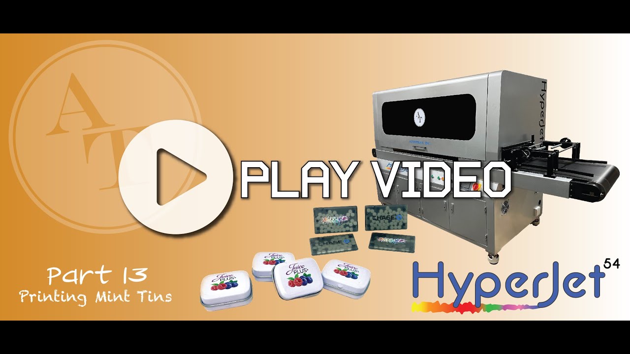 HyperJet Video 13 - Printing on Mint Tins - YouTube