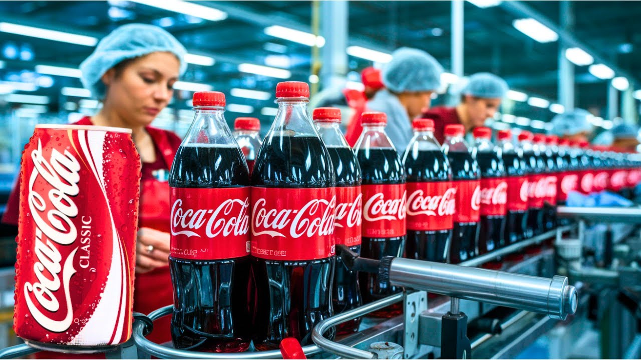 How Coca Cola is Made in Factory| Coca Cola Factory Tour - YouTube