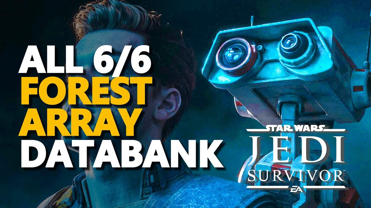 All Forest Array Databank Star Wars Jedi Survivor - YouTube