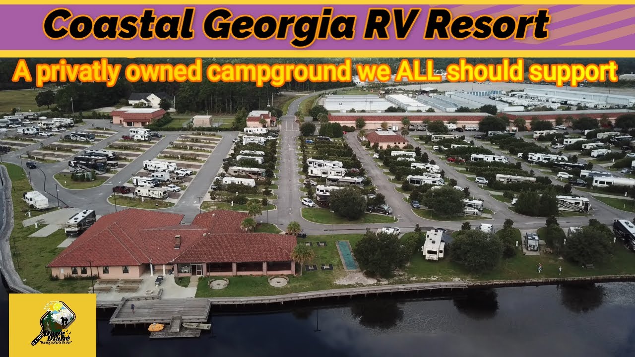 Coastal Georgia RV Resort / Campground Review - YouTube
