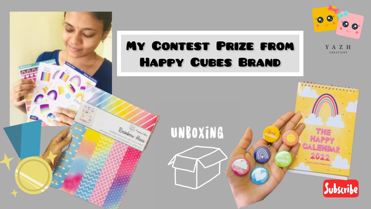 Contest Prize from Happy Cubes | Rainbow Hues Collections | New Launch ...