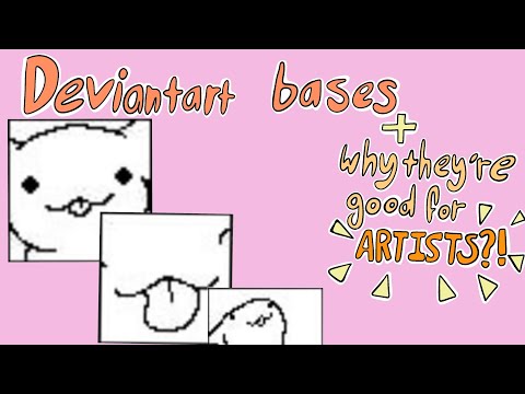 Deviantart bases + why they’re good for artists - YouTube